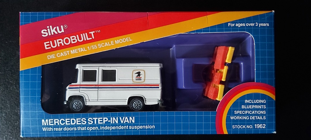 SIKU Mercedes-Benz step-in van (made in Germany), Hobbies & Toys, Toys ...