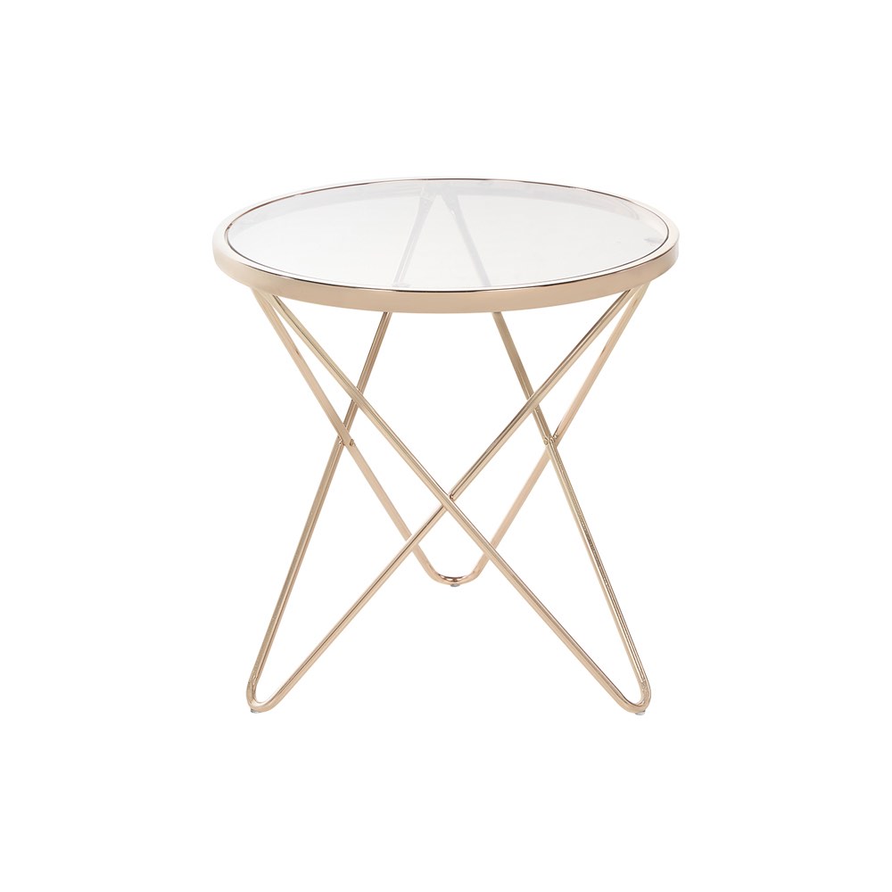 SSF side table / meja kopi / coffee table / tempered glass / meja raya ...