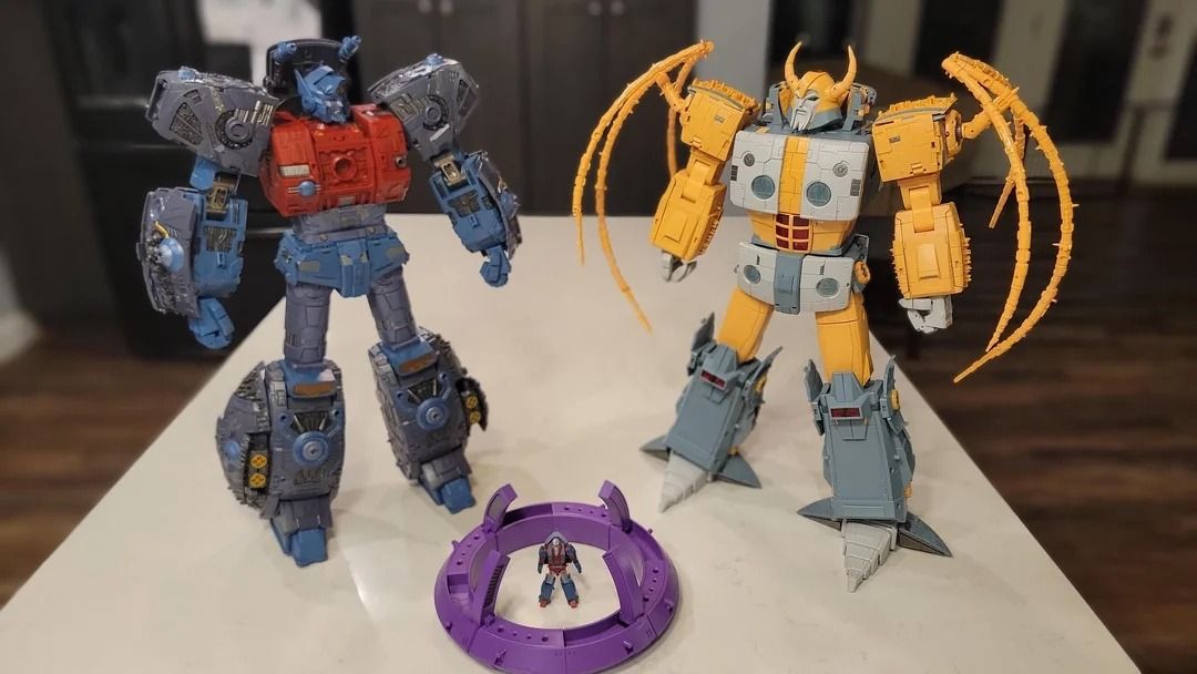 Studio Cell 01S-01B Unicron (Animated Version) and Studio Seed Primus ...