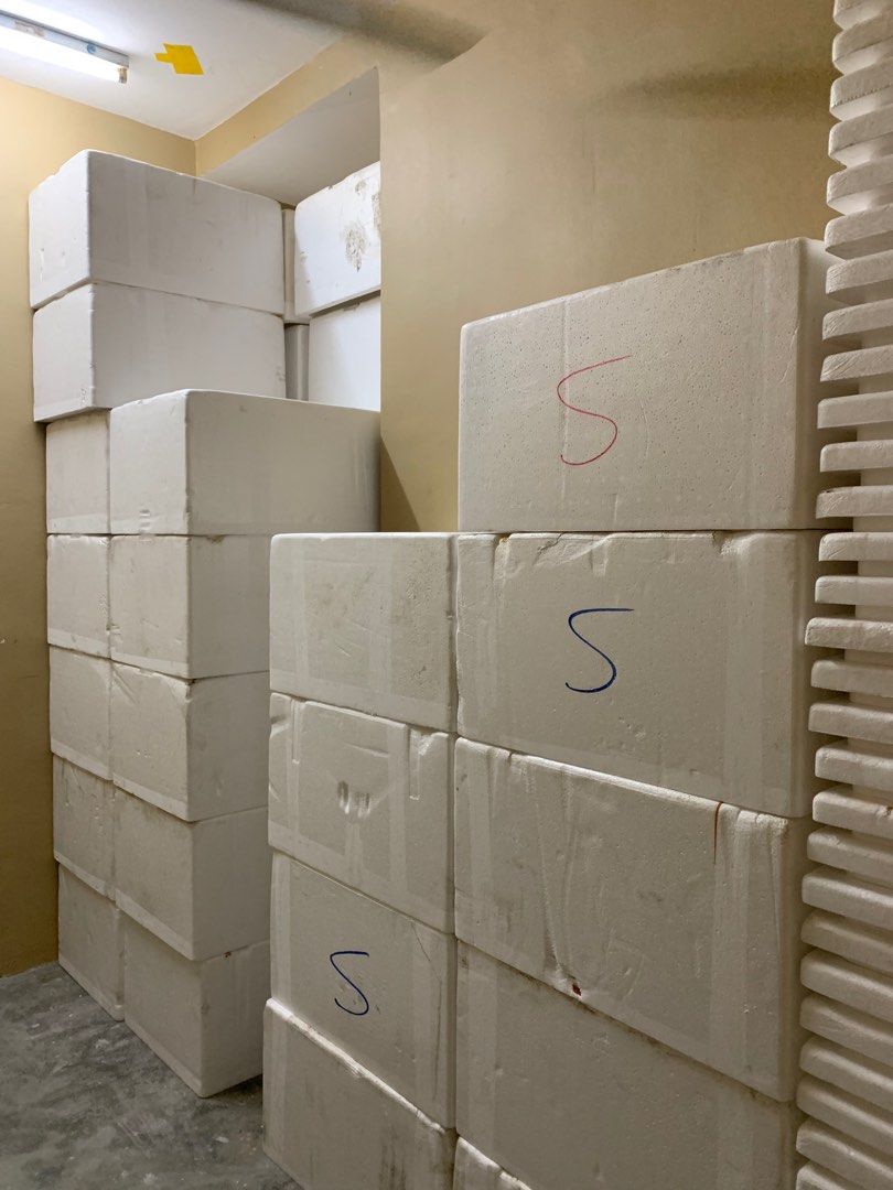 Styrofoam / Gabus / Polystyrene box, Furniture & Home Living, Home ...