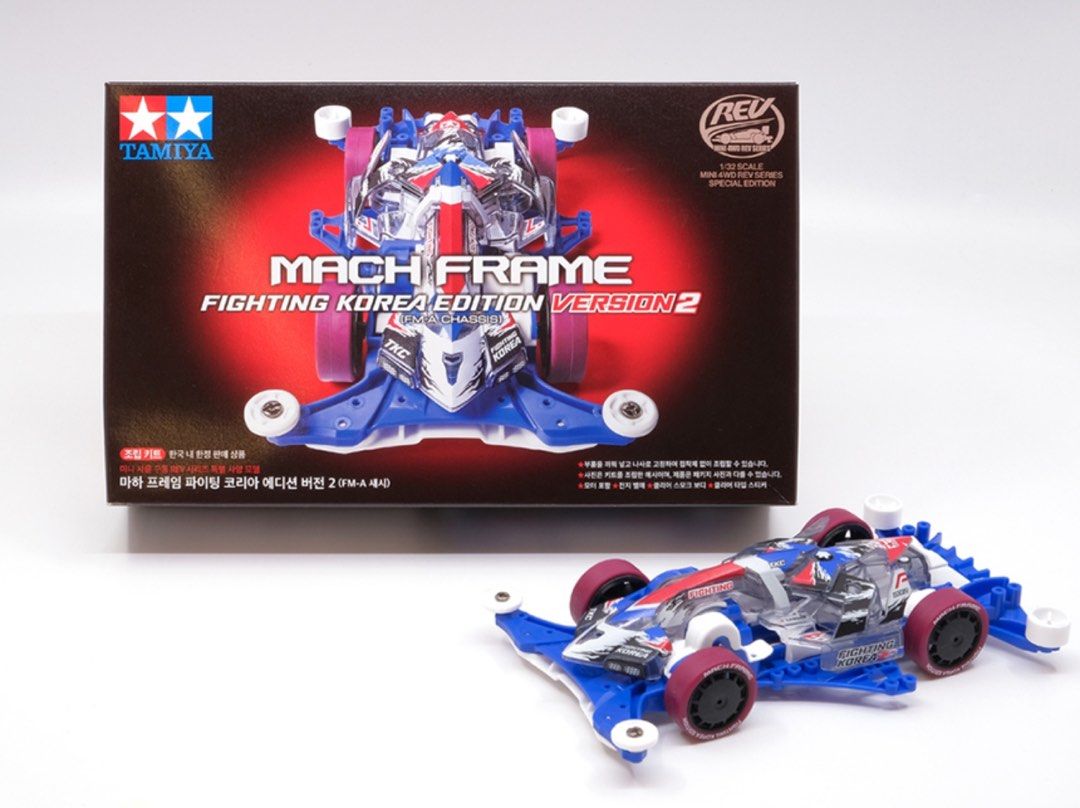 Tamiya 92451 四驅車 4WD Mach Frame Fighting Korea Edition Ver.2 machframe ...