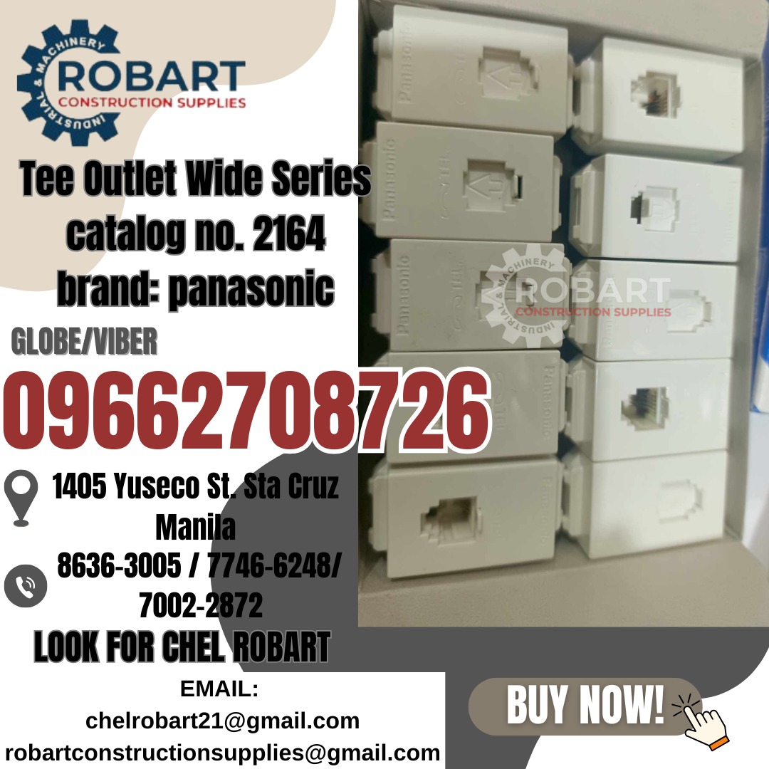 TEL OUTLET WIDE SERIES, Commercial & Industrial, Construction ...