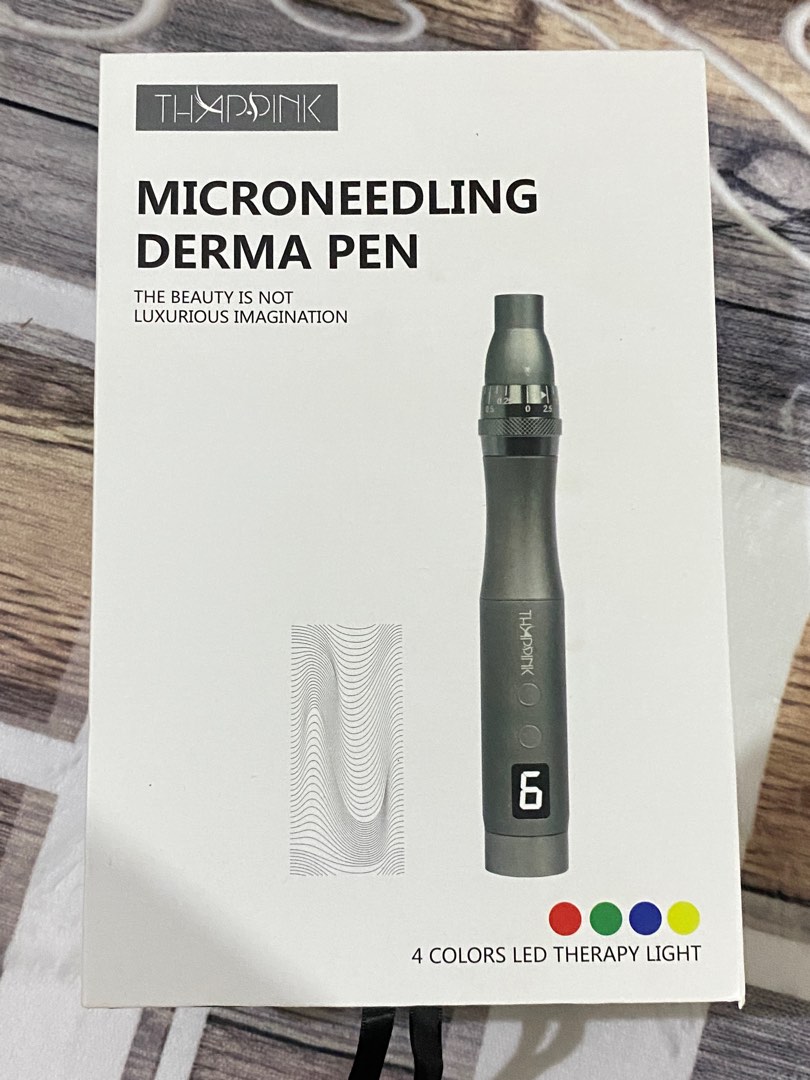 THAPPINK - MICRONEEDLING DERMA PEN, Beauty & Personal Care, Face, Face ...