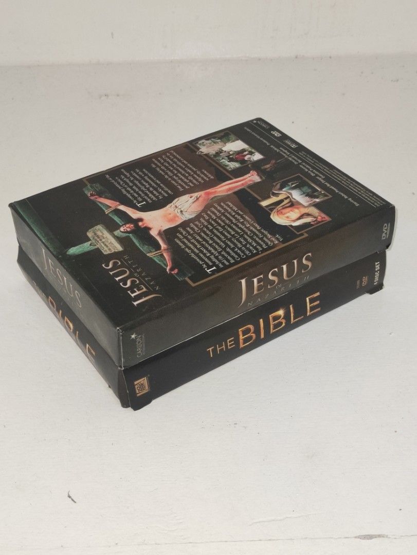 The Bible Series + Jesus of Nazareth DVD Boxsets P500 TAKE ALL (Region ...