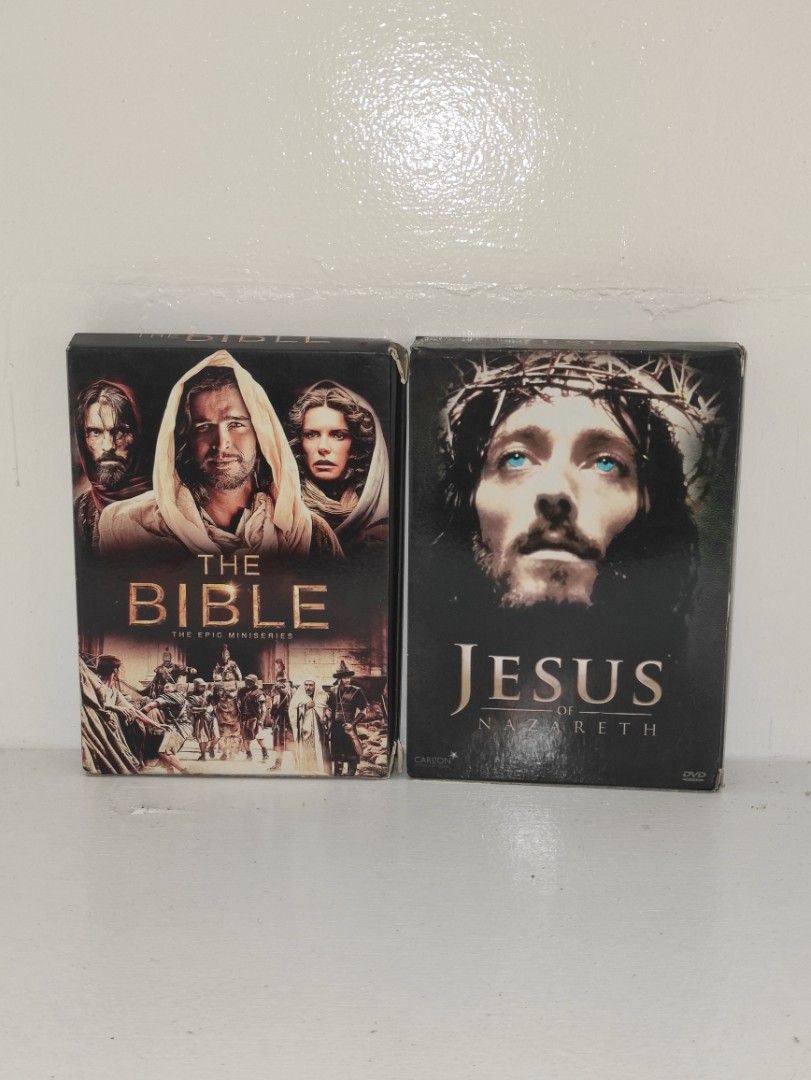 The Bible Series + Jesus of Nazareth DVD Boxsets P500 TAKE ALL (Region ...