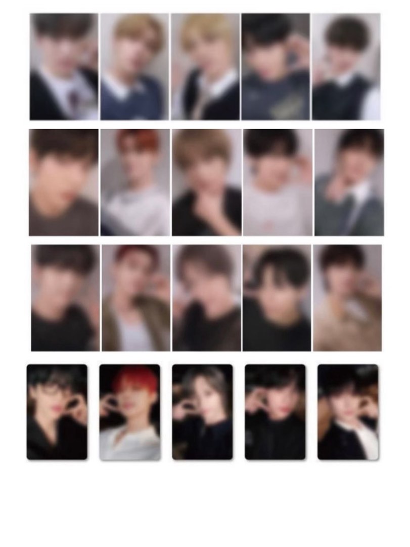 txt cu br mk oy 釜山 隨機特典, 興趣及遊戲, 收藏品及紀念品, 韓流 - Carousell