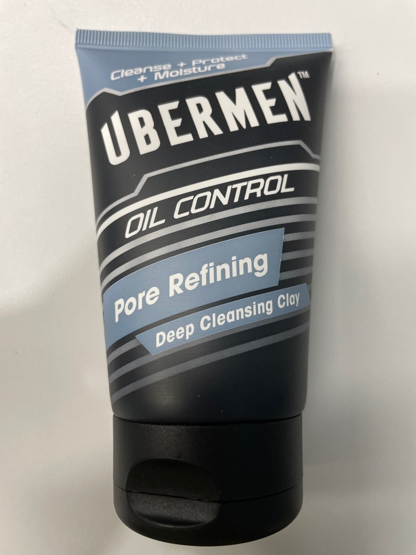Ubermen Oil Control Pore Refining Deep Cleansing Clay 100ml, Beauty ...