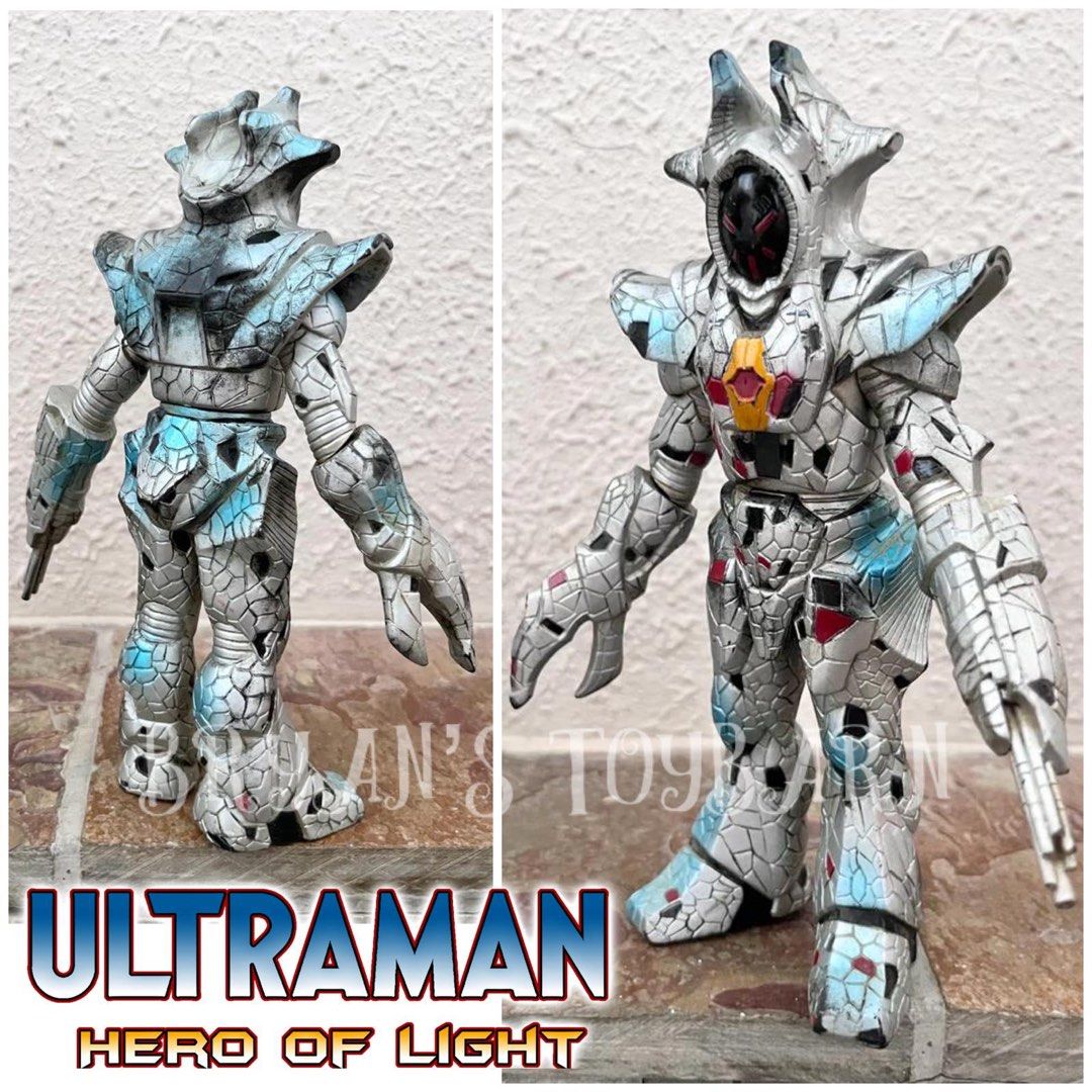 Ultraman Deathfacer H7 inch Ultra Monster Kaiju DX Soft Vinyl Sofubi ...