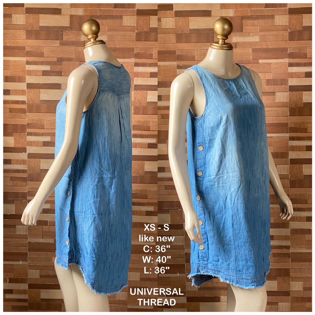 UNIVERSAL THREAD DENIM DRESS, Women's Fashion, Dresses & Sets, Dresses ...
