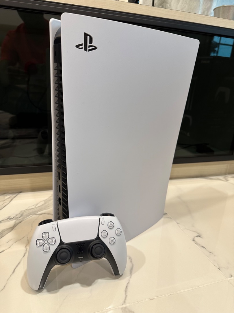 Used PS5 Malaysia Version ( Digital ) 825 GB, Video Gaming, Video Game ...