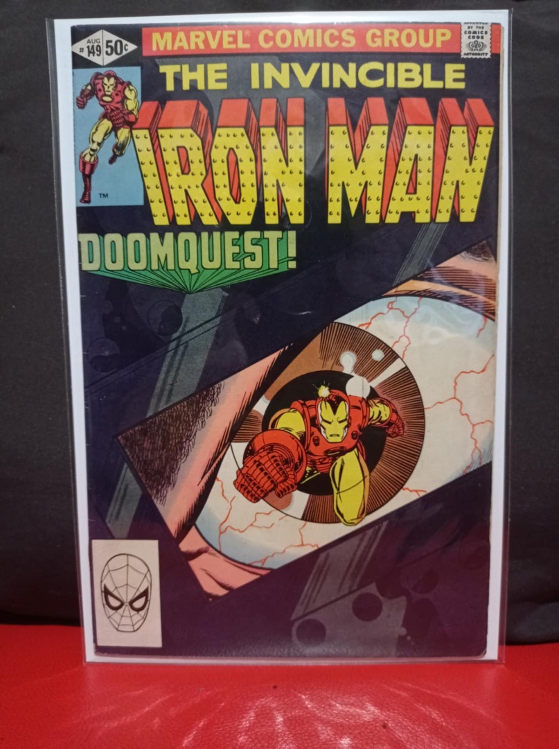 Vintage 1981 Iron Man #149 Marvel Comics - Doomquest Part One Iron Man ...