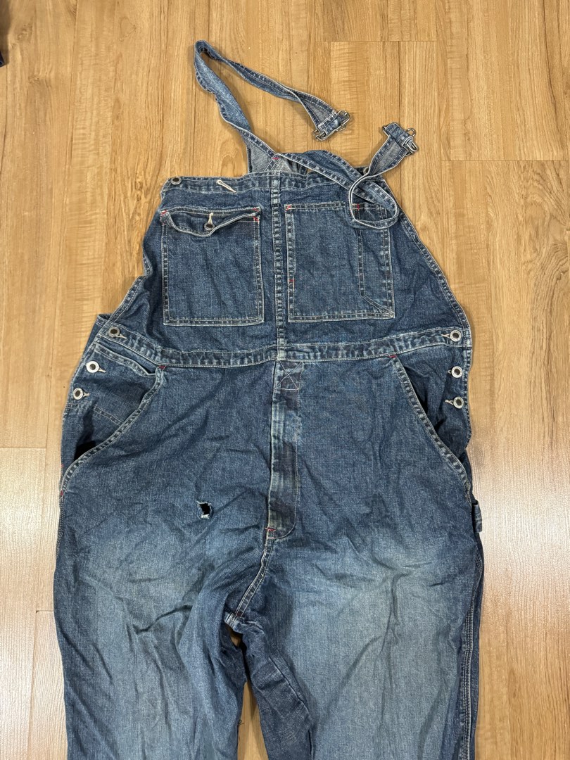 VINTAGE LEVIS SILVER TAB OVERALL, Men's Fashion, Bottoms, Jeans on ...