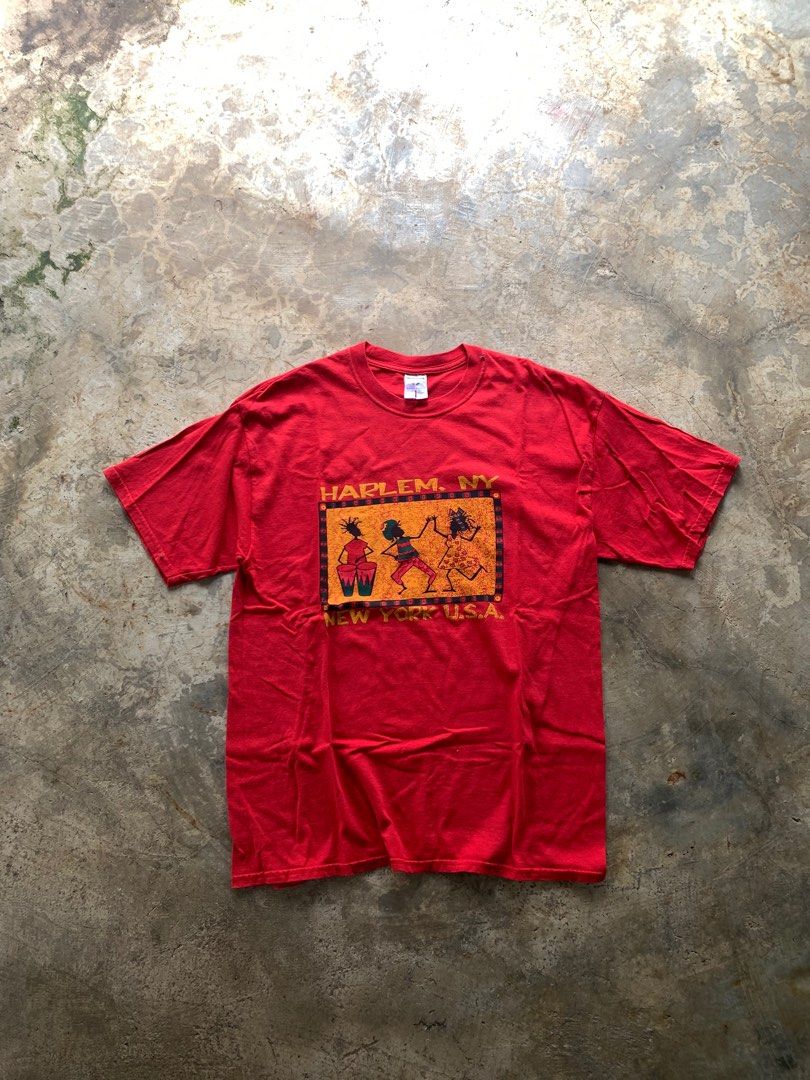 Vintage Rasta Harlem NY, Men's Fashion, Tops & Sets, Tshirts & Polo ...