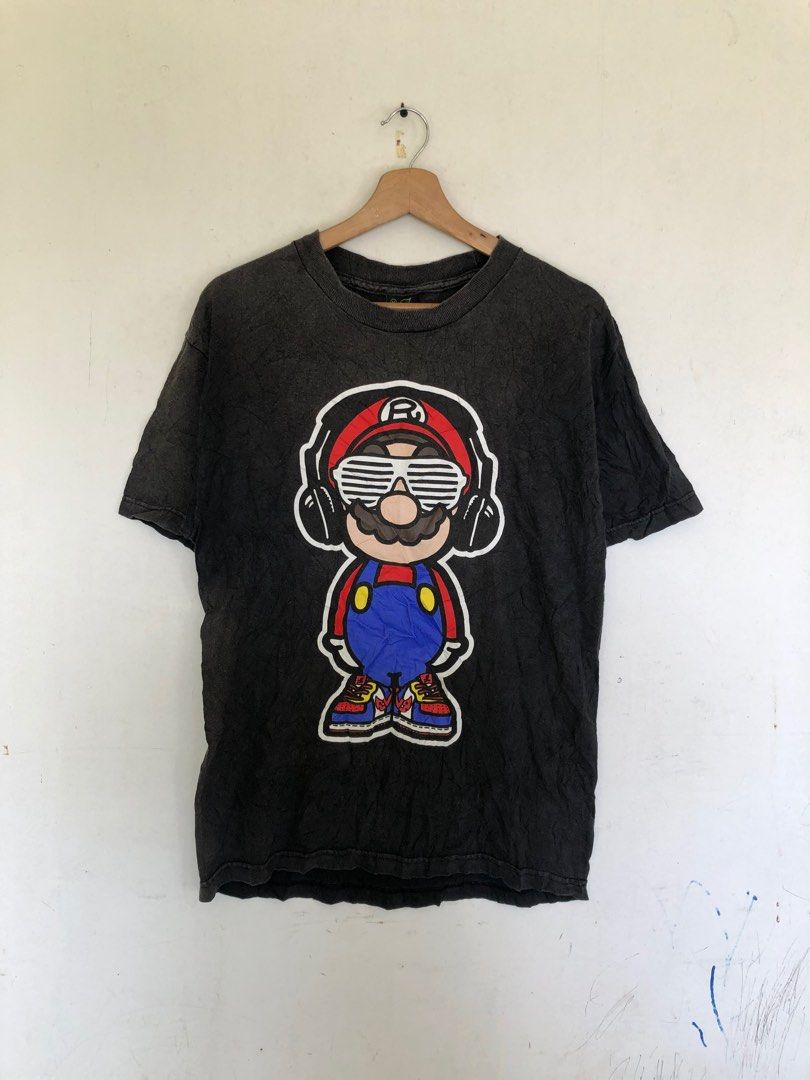 Vintage Super Mario Made In Usa, Men's Fashion, Tops & Sets, Tshirts ...