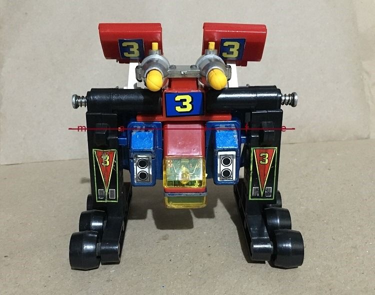 Voltes V volt panzer with box 1977 genuine part's & accessories Y&k ...
