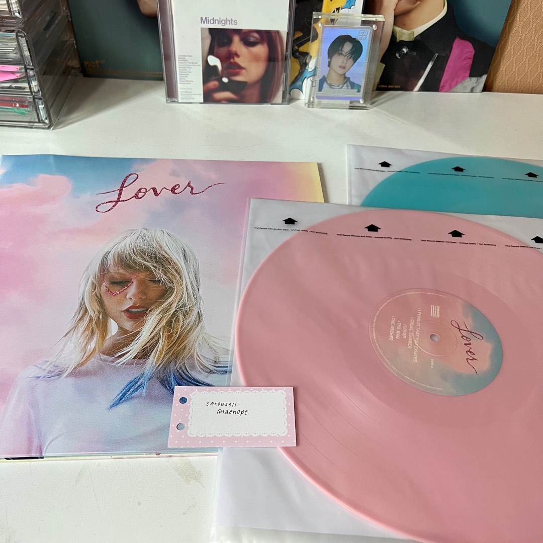 [REUPLOAD] TAYLOR SWIFT LOVER VINYL, Hobbies & Toys, Music & Media ...