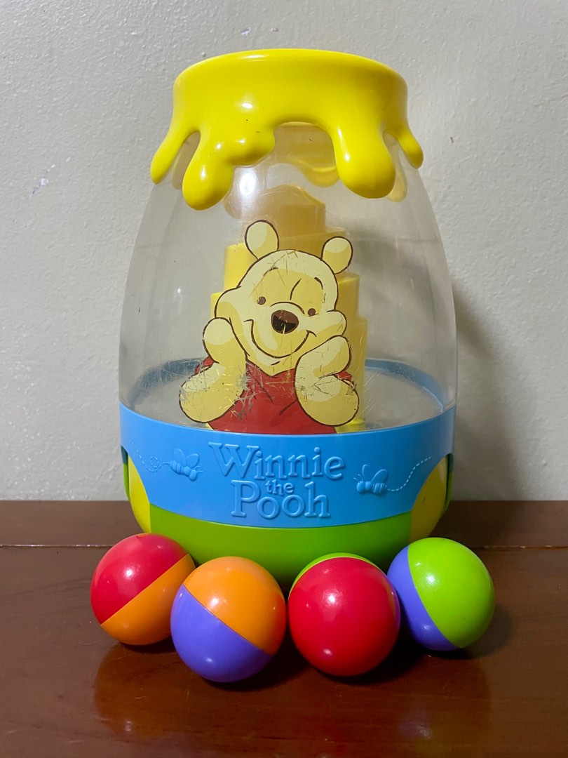 Winnie The Pooh Post and Roll Honeypot, Hobbies & Toys, Toys & Games on ...