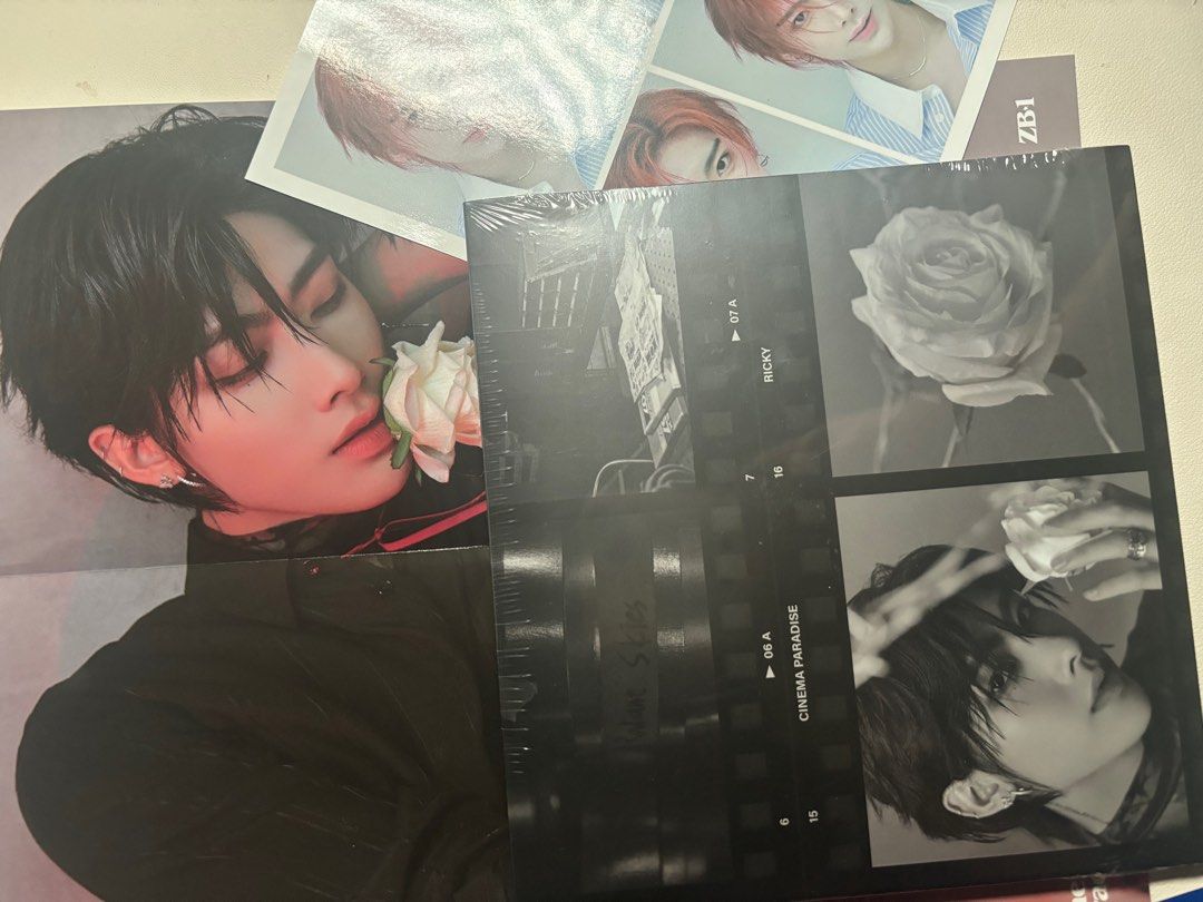 WTS ZB1 Ricky Bulk Zerobaseone Official photocards and album, Hobbies ...