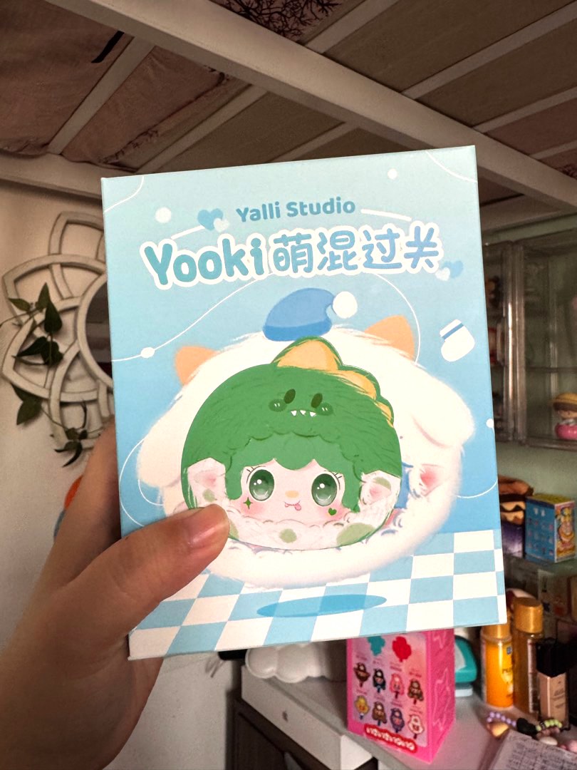 Yooki cute green dinosaur bag charm like labubu manchao liila baby ...