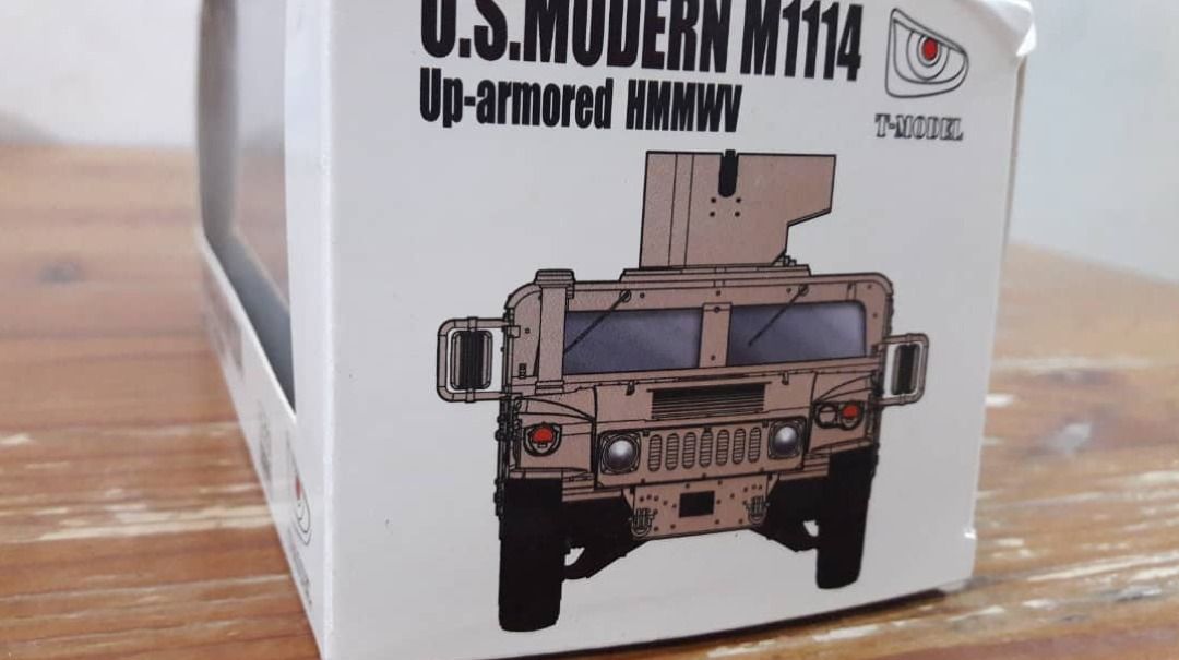 1/72 T Model U S Armoured Humvee M1114 Hobby Boss Master, Hobbies ...