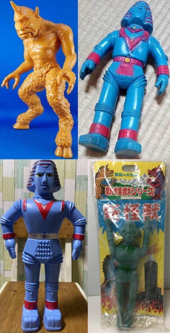 歡迎議價 懷舊 搪膠 sofubi sofvi 怪獸 上鏈 上鍊 發條 鐵皮 貯金箱 錢箱 撲滿 錢甖 鹹蛋超人 超人吉田 奧特曼 Ultraman 靈幻道士 殭屍先生 哥斯拉 ...