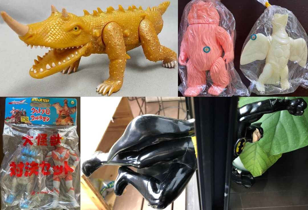 歡迎議價 懷舊 搪膠 sofubi sofvi 怪獸 上鏈 上鍊 發條 鐵皮 貯金箱 錢箱 撲滿 錢甖 鹹蛋超人 超人吉田 奧特曼 Ultraman 靈幻道士 殭屍先生 哥斯拉 ...