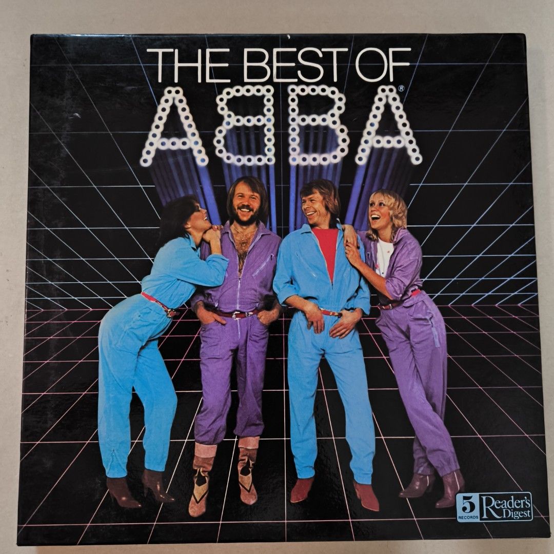 黑膠唱片 ABBA – The Best Of ABBA 4LP 黑㬵唱片 Vinyl / 1982年 12吋X4 黑膠碟 Reader's Digest # 碟面完美, 興趣及遊戲, 音樂 ...