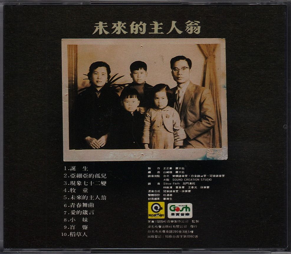 罗大佑 Luo Da You: 1986 CD (日本东芝版 Japan 2A1 TO) (Reserved), Hobbies & Toys ...