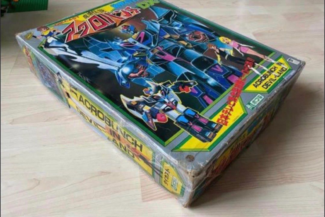 日版 Poplar 1982 DX 魔境傳說 驚異合体 超合金 (全齊配件/ 說明書/背翼完好無損）Made In Japan Popy 伝說 ...