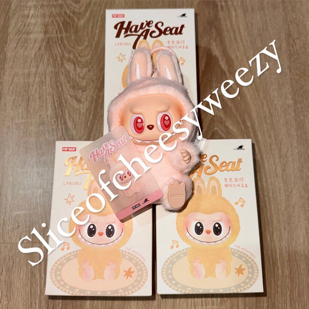 ( Brand new Unopened ) Popmart Labubu V2 Dada Have A Seat Series ...