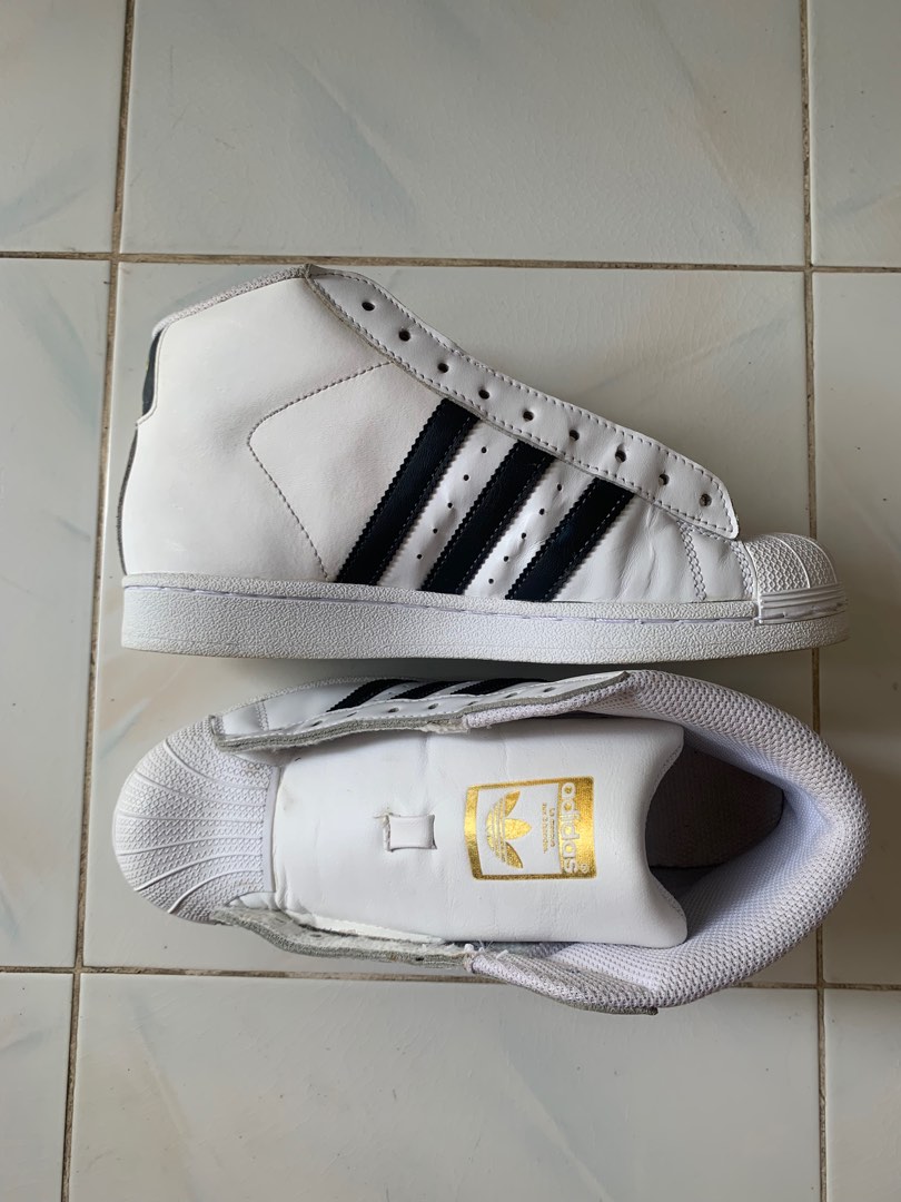 Adidas high cut shoes, Women's Fashion, Footwear, Sneakers on Carousell