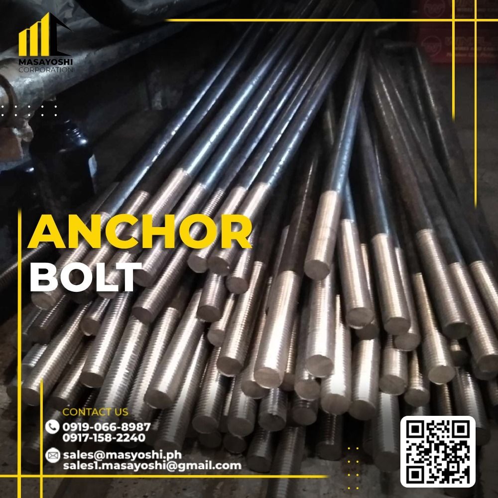 Anchor Bolt, Anchor Bolt A325 anhor bolt no bend16mm x 150mm x 50mm / J ...