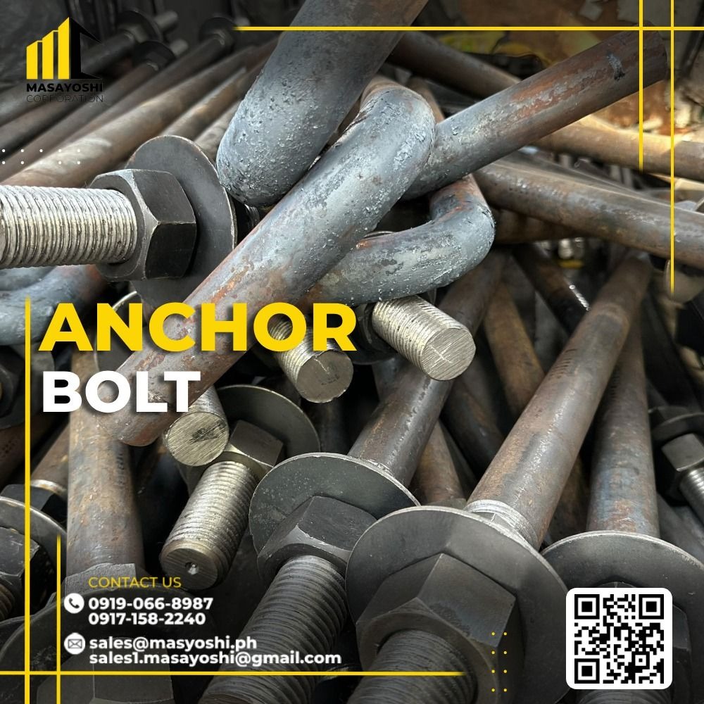 Anchor Bolt, Anchor Bolt Anchor Bolt A325 32mm x 500mm / Baseplate / J ...