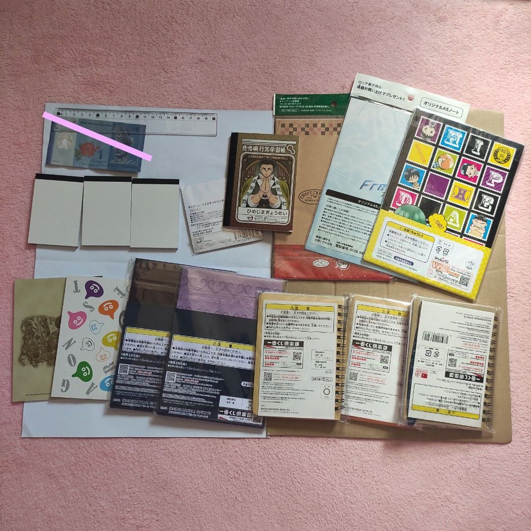 Anime Notebook Memopad | Jujutsu Kaisen / Evangelion / Jojo / Demon ...