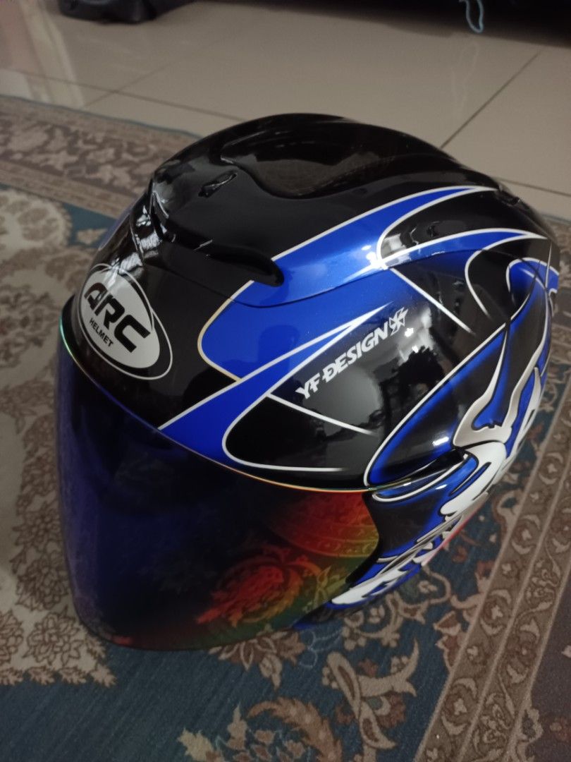 ARC RITZ YF Dragon Helmet, Motorbikes on Carousell