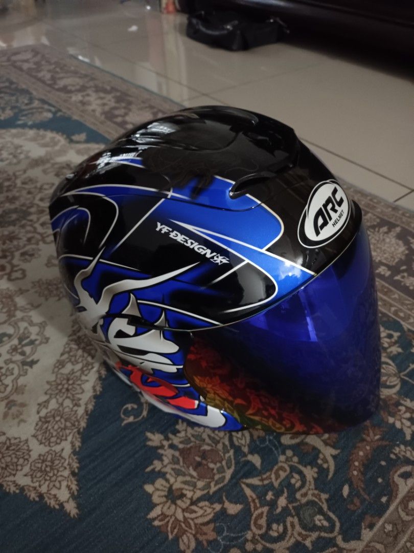 ARC RITZ YF Dragon Helmet, Motorbikes on Carousell
