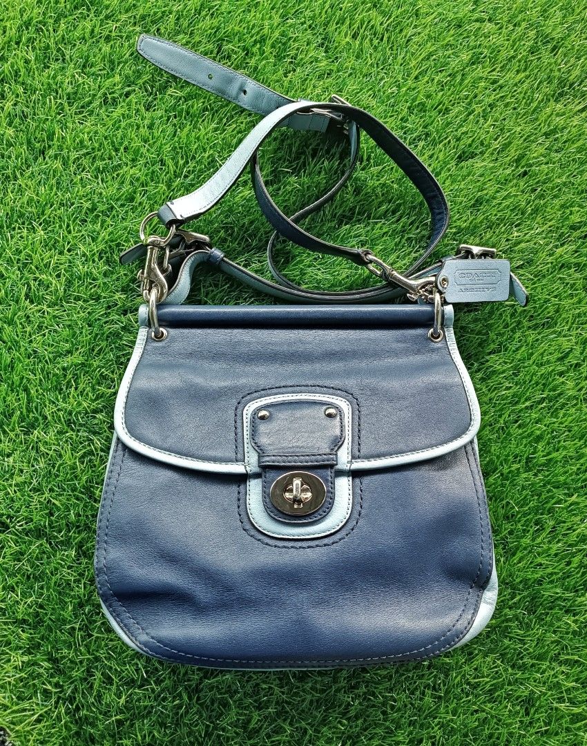 AUTHENTIC COACH ARCHIVE ORIGINAL LEATHER 2 WAY SLING BAG, Women's ...