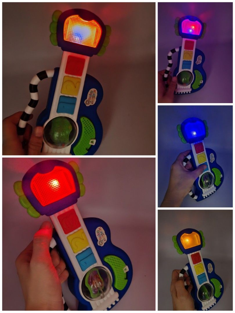 Baby Einstein Rock, Light & Roll Guitar (A07), Babies & Kids, Infant Playtime on Carousell