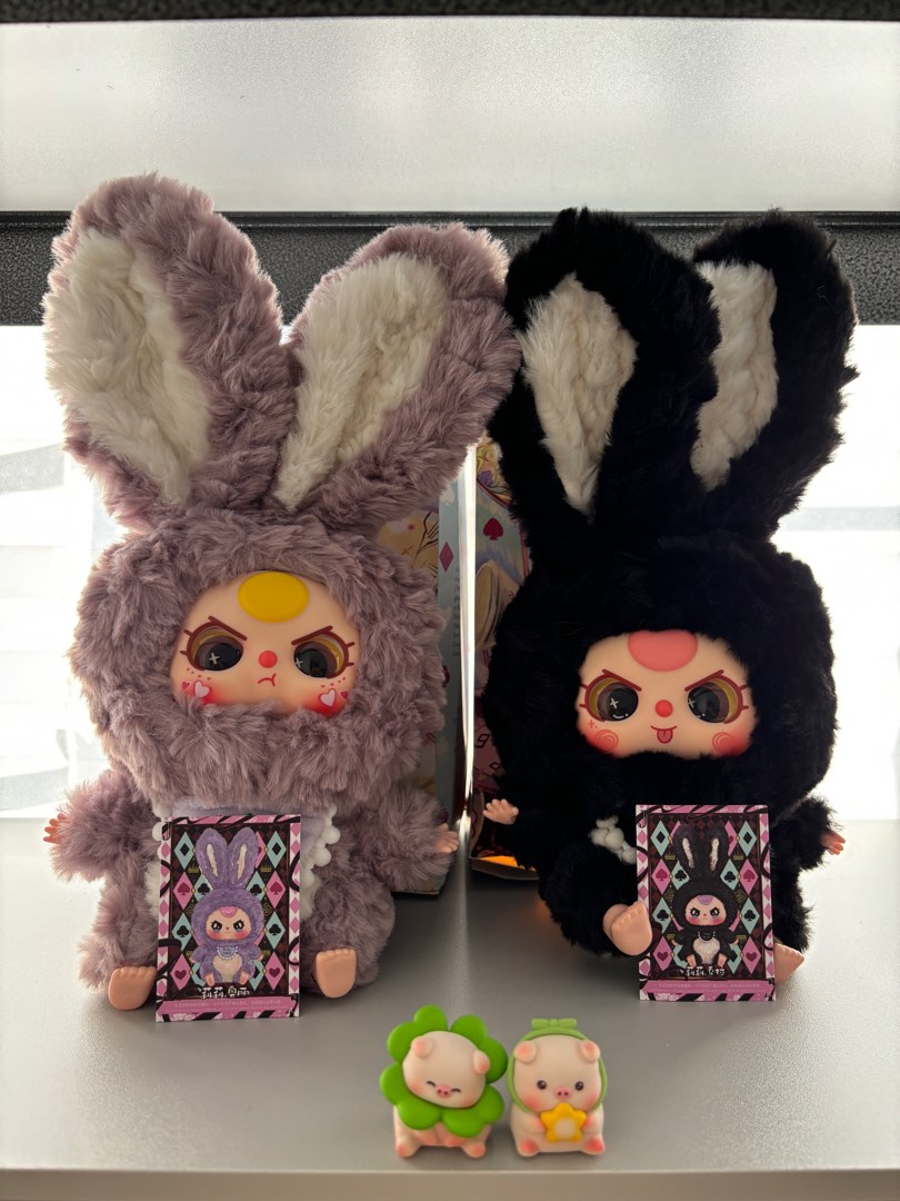 BABY THREE RABBIT LILY TOWN, Hobbies & Toys, Toys & Games on Carousell
