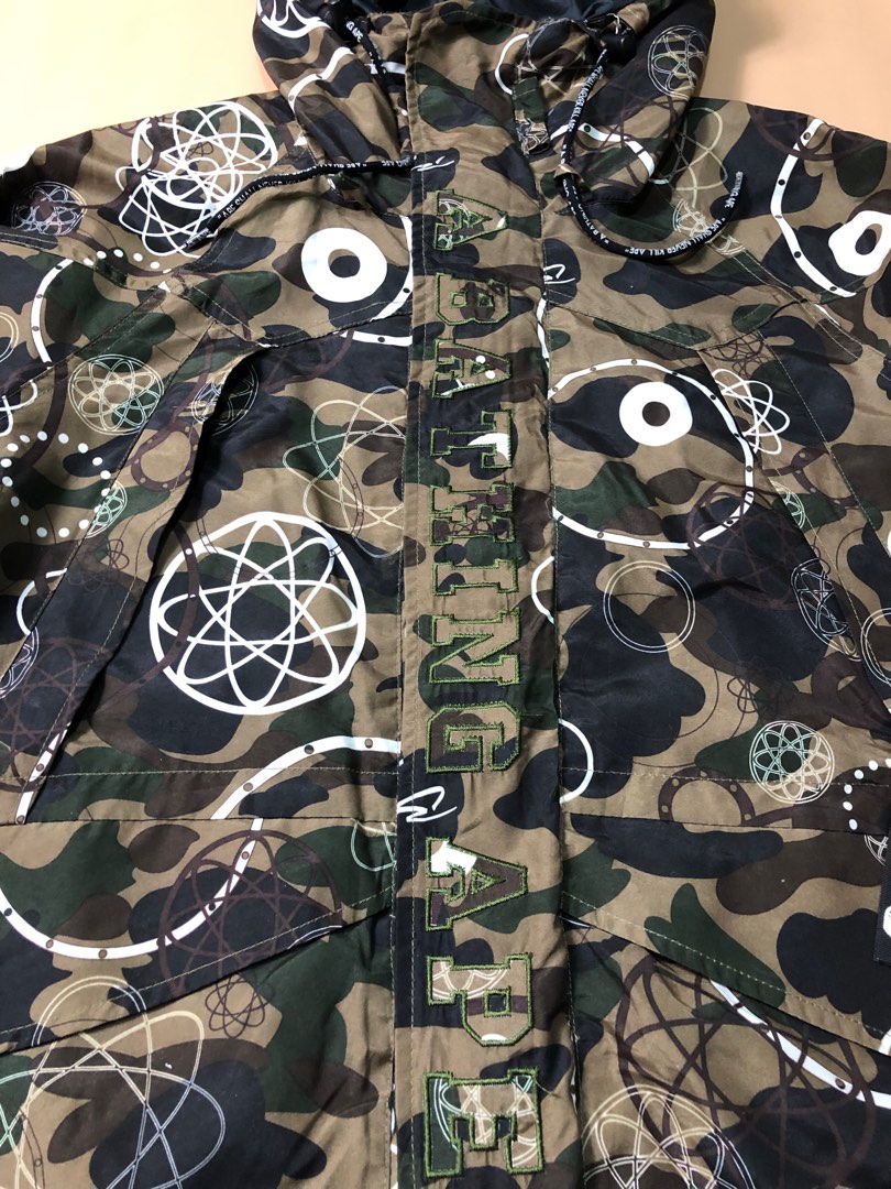 Bape x futura, Men's Fashion, Coats, Jackets and Outerwear on Carousell