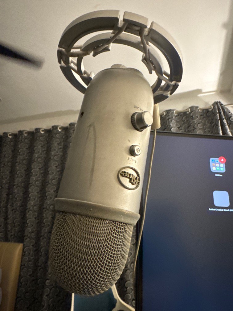 Blue Yeti Condenser Microphone, Audio, Microphones on Carousell