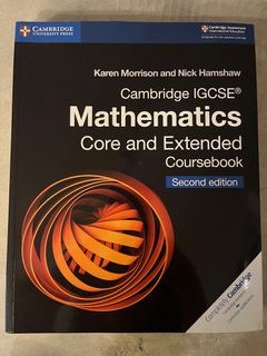 Oxford, Complete extended Mathematics for Cambridge IGCSE fifth edition ...
