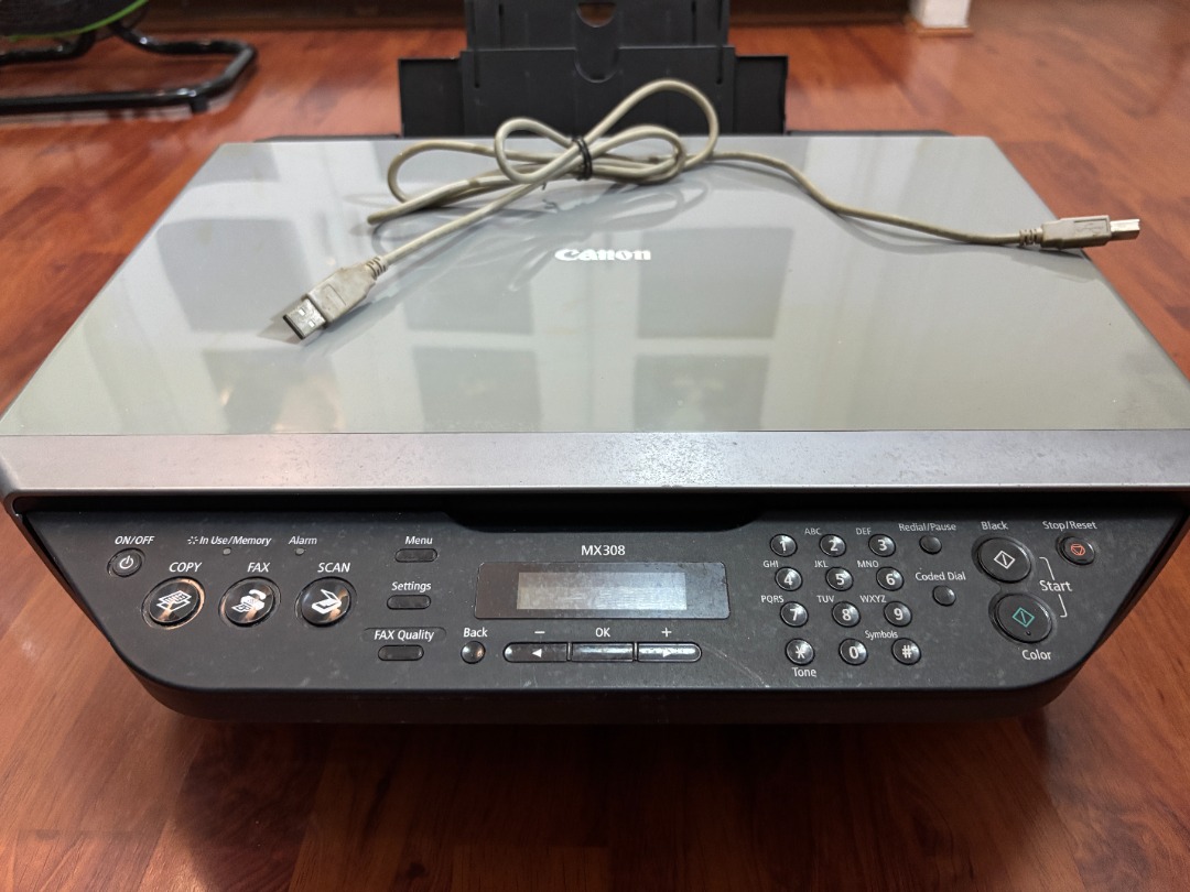 Canon mx308, Computers & Tech, Printers, Scanners & Copiers on Carousell
