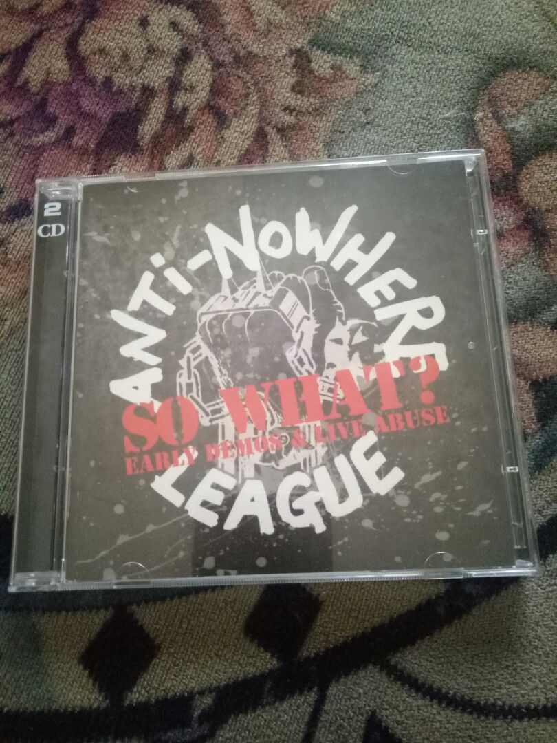CD anti nowhere league-early demos & live abuse, Hobbies & Toys, Music ...