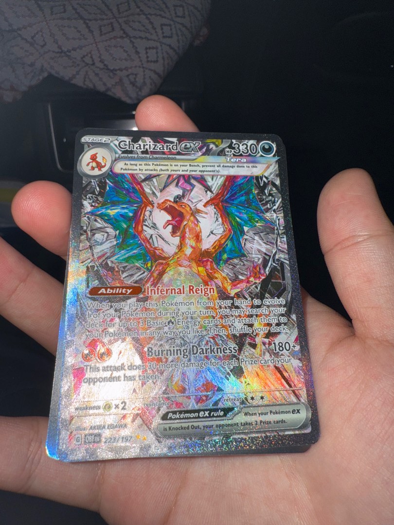 Charizard EX Obsidian Flames, Hobbies & Toys, Toys & Games on Carousell
