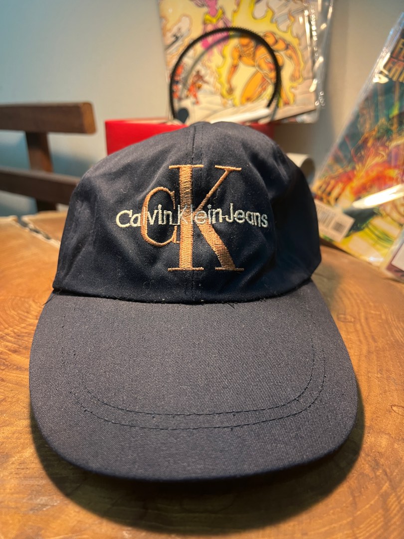 CK cap, Men's Fashion, Watches & Accessories, Cap & Hats on Carousell