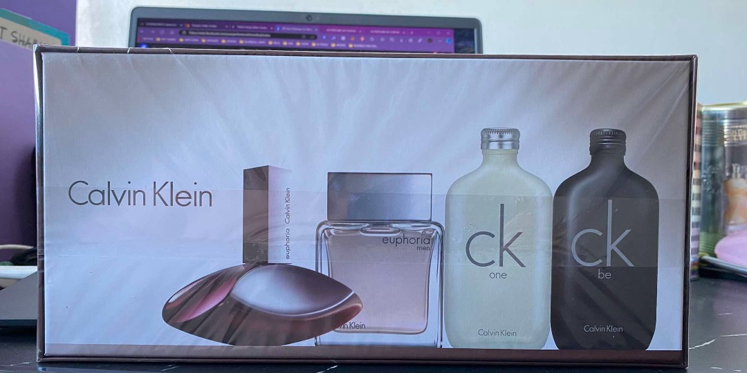 CK GIFT SET PERFUME 4X30ML, Beauty & Personal Care, Fragrance ...
