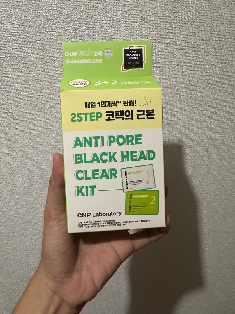 CNP Laboratory Anti Pore Black Head Clear Kit, Beauty & Personal Care ...