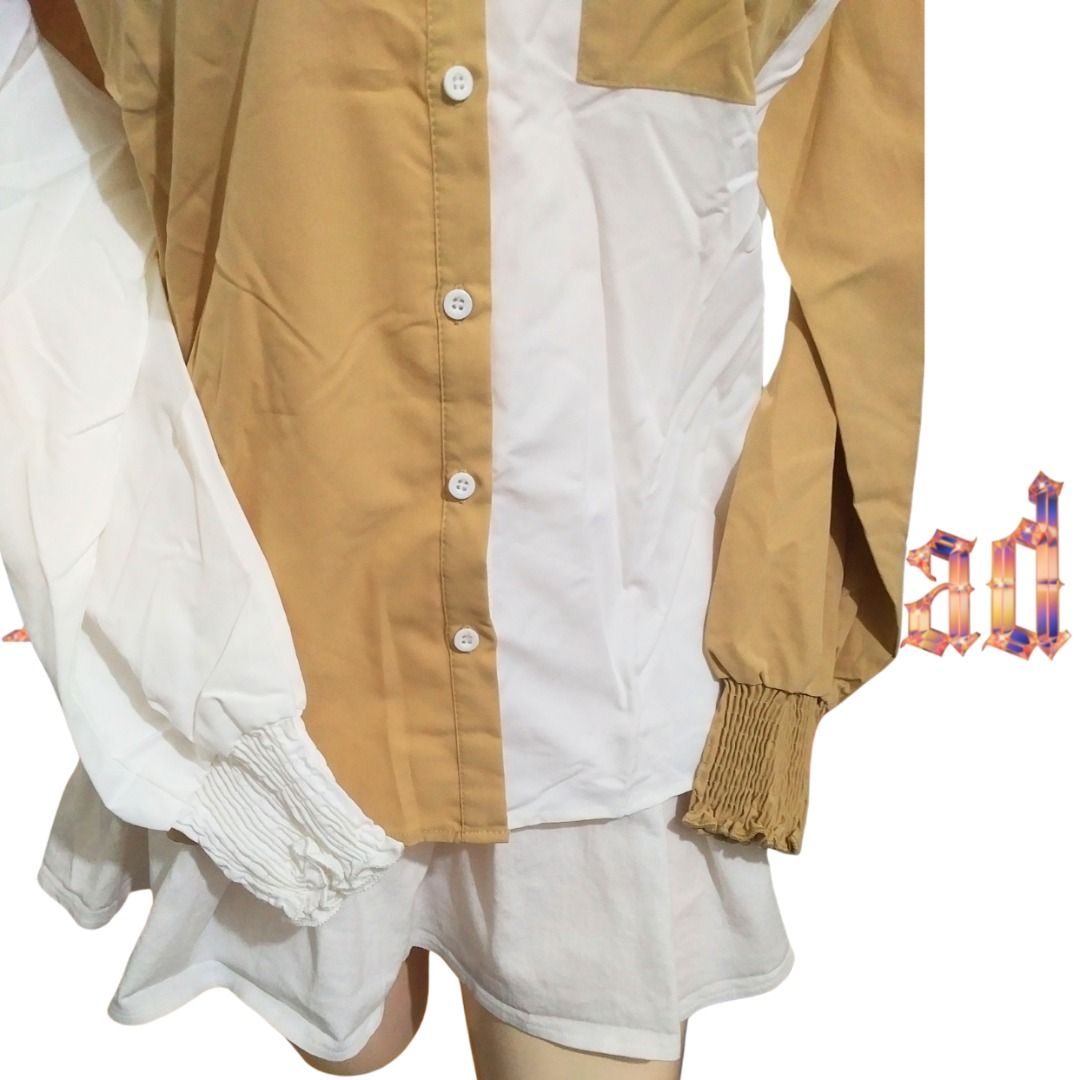 COD Lalamove Bnew SHEIN Longsleeves White Polo Beige Polo Nude Polo ...