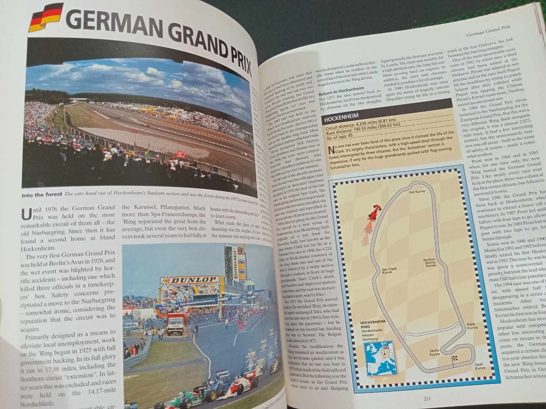 Coffee Table Book: The Ultimate Encyclopedia of Formula One preloved ...